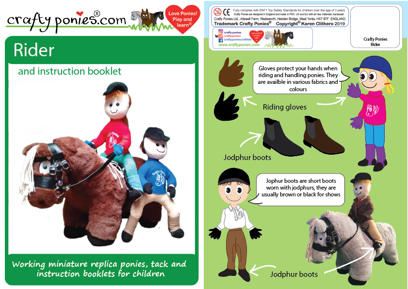 Rytter Harry – Crafty Ponies Danmark